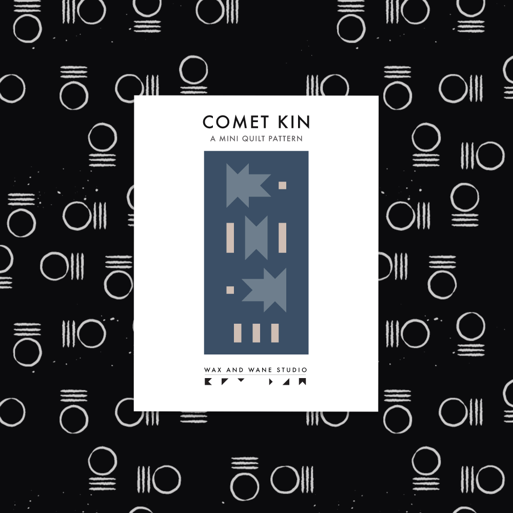 Comet Kin | PDF Download Mini Quilt Pattern – North Star Quilt Shop